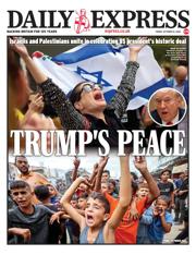 Daily Express (UK) Front Page for Monday, 27 October 2025 | Paperboy ...