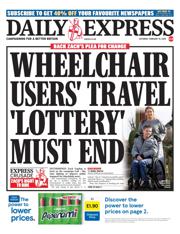 Daily Express (UK) Front Page for 25 December 2024 | Paperboy Online ...