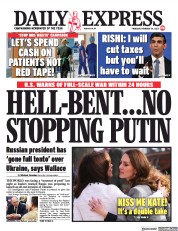 Daily Express (UK) Front Page for Tuesday, 8 March 2022 | Paperboy ...