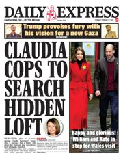 Daily Express (UK) Front Page for 25 December 2024 | Paperboy Online ...