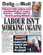 Daily Mail (UK) Front Page for 23 September 2025 | Paperboy Online ...