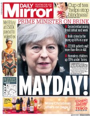 Daily Mirror (UK) Front Page for Saturday, 23 December 2017 | Paperboy ...