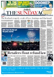 Australian Newspaper Front Pages for Sunday, 1 January 2012 | Paperboy ...