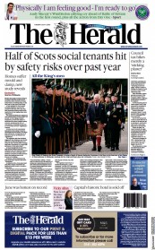 The Herald (UK) Front Page for 4 June 2014 | Paperboy Online Newspapers