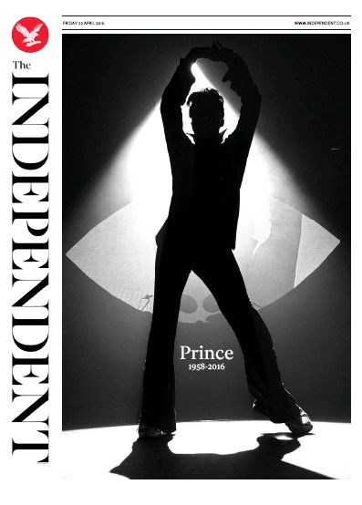 The Independent (UK) Front Page for 22 April 2016 | Paperboy Online ...