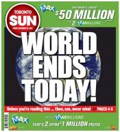 Canadian Newspaper Front Pages for Friday, 21 December 2012 | Paperboy ...